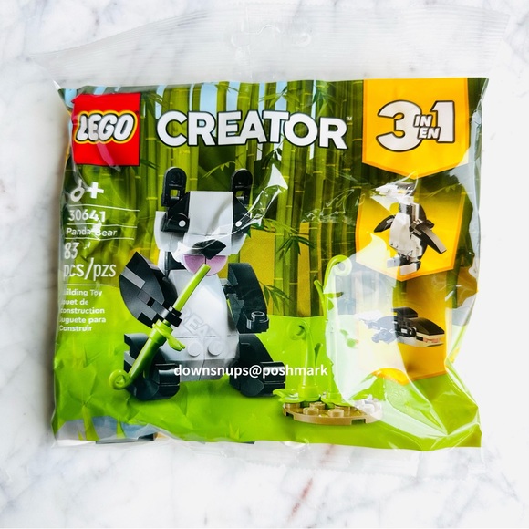 Lego | Other | Lego Creator Panda Bear 364 3 In 1 Polybag Panda Penguin ...
